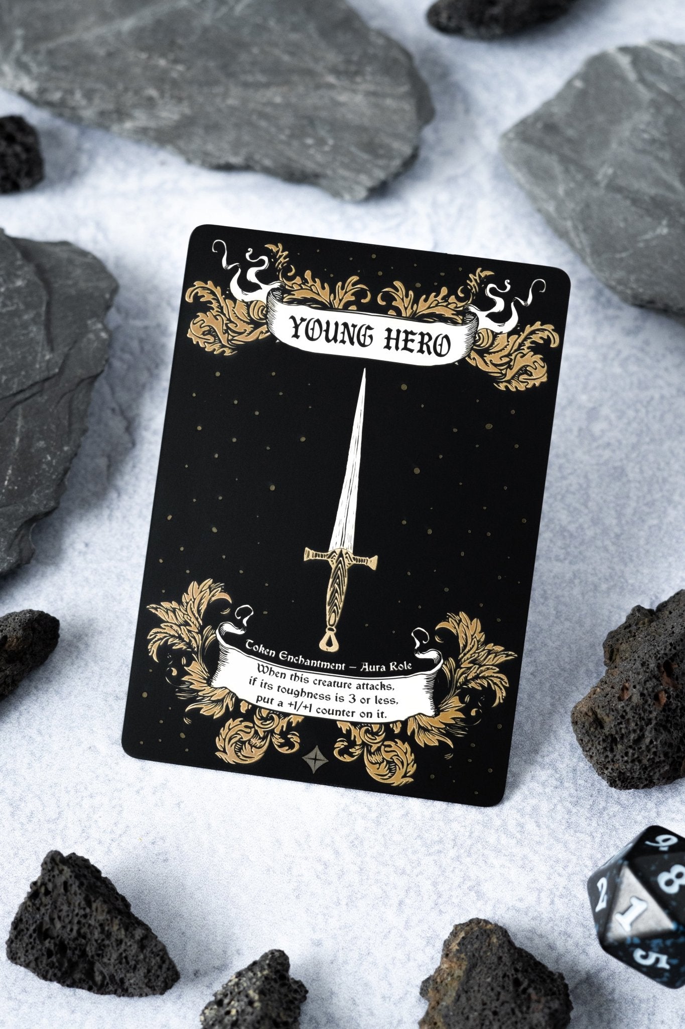 Enchantment Tokens - Stainless Steel MTG Tokens | Legendary Artifacts