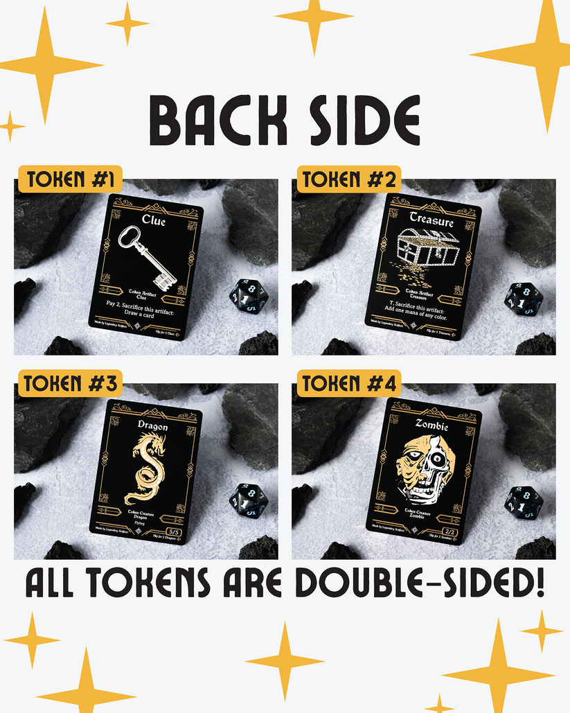 Stainless Steel Token Starter Pack Bundle – Legendary Artifacts
