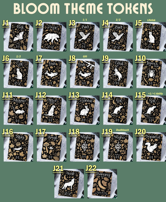 Stainless Steel Token Bundle - Metal MTG Tokens | Legendary Artifacts