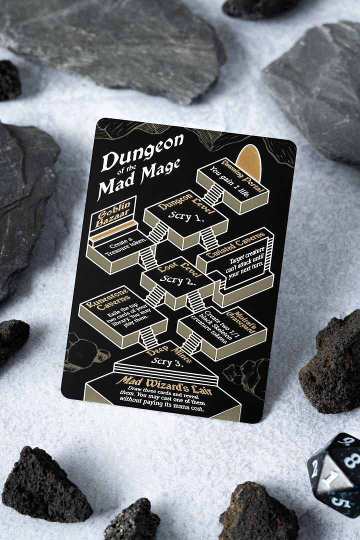 Dungeon Tokens - Stainless Steel MTG Tokens | Legendary Artifacts