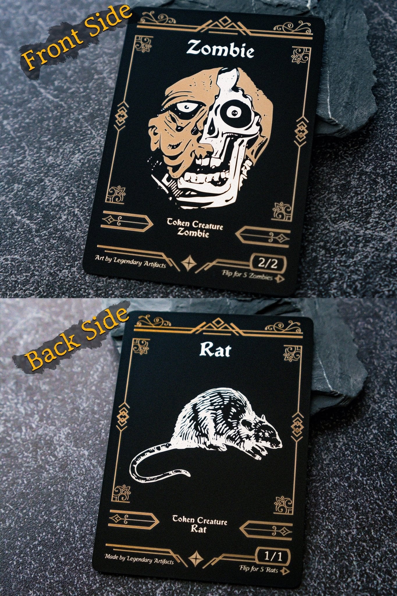 Engraved Steel Token Starter Pack Bundle – Legendary Artifacts
