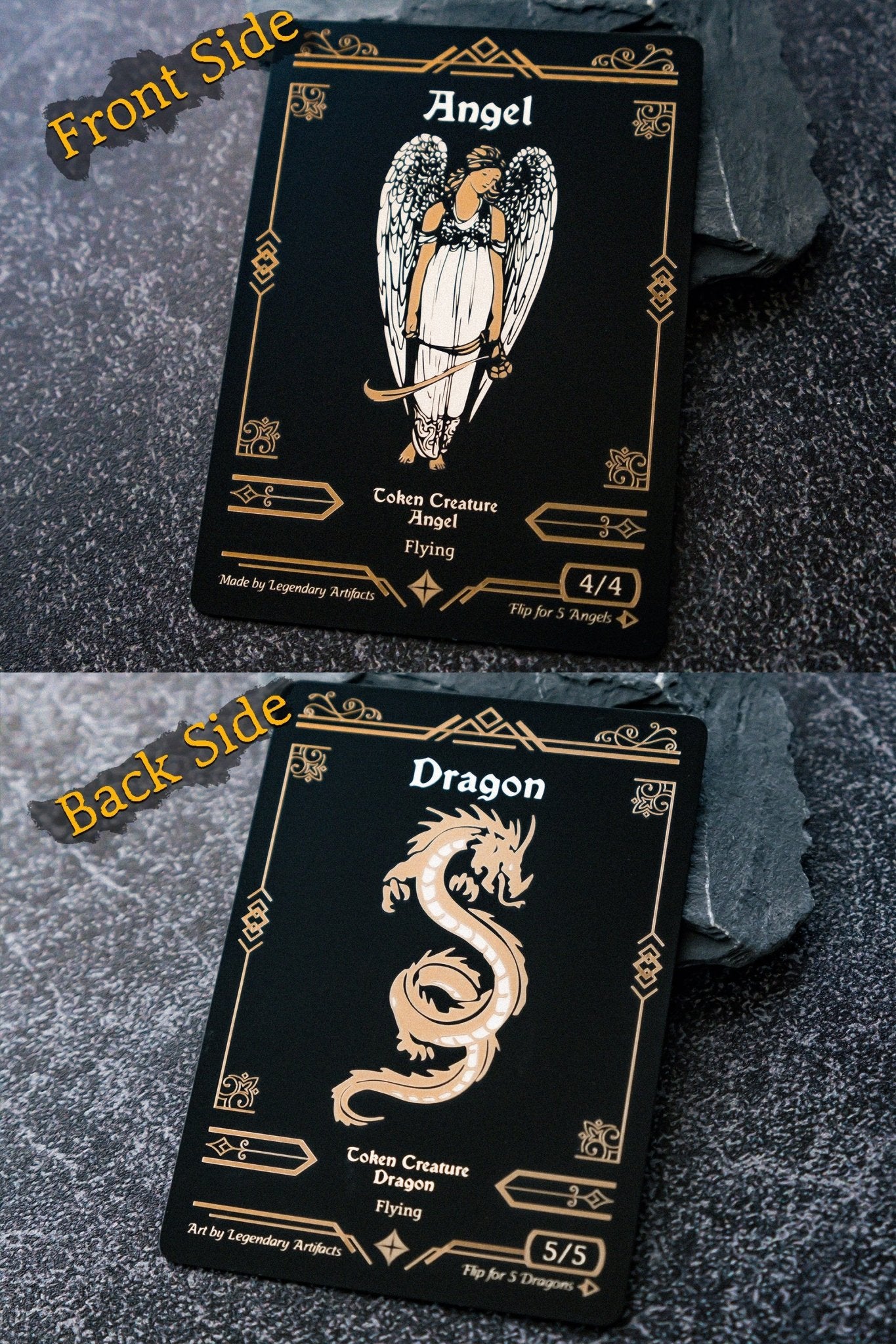 Engraved Steel Token Starter Pack Bundle – Legendary Artifacts