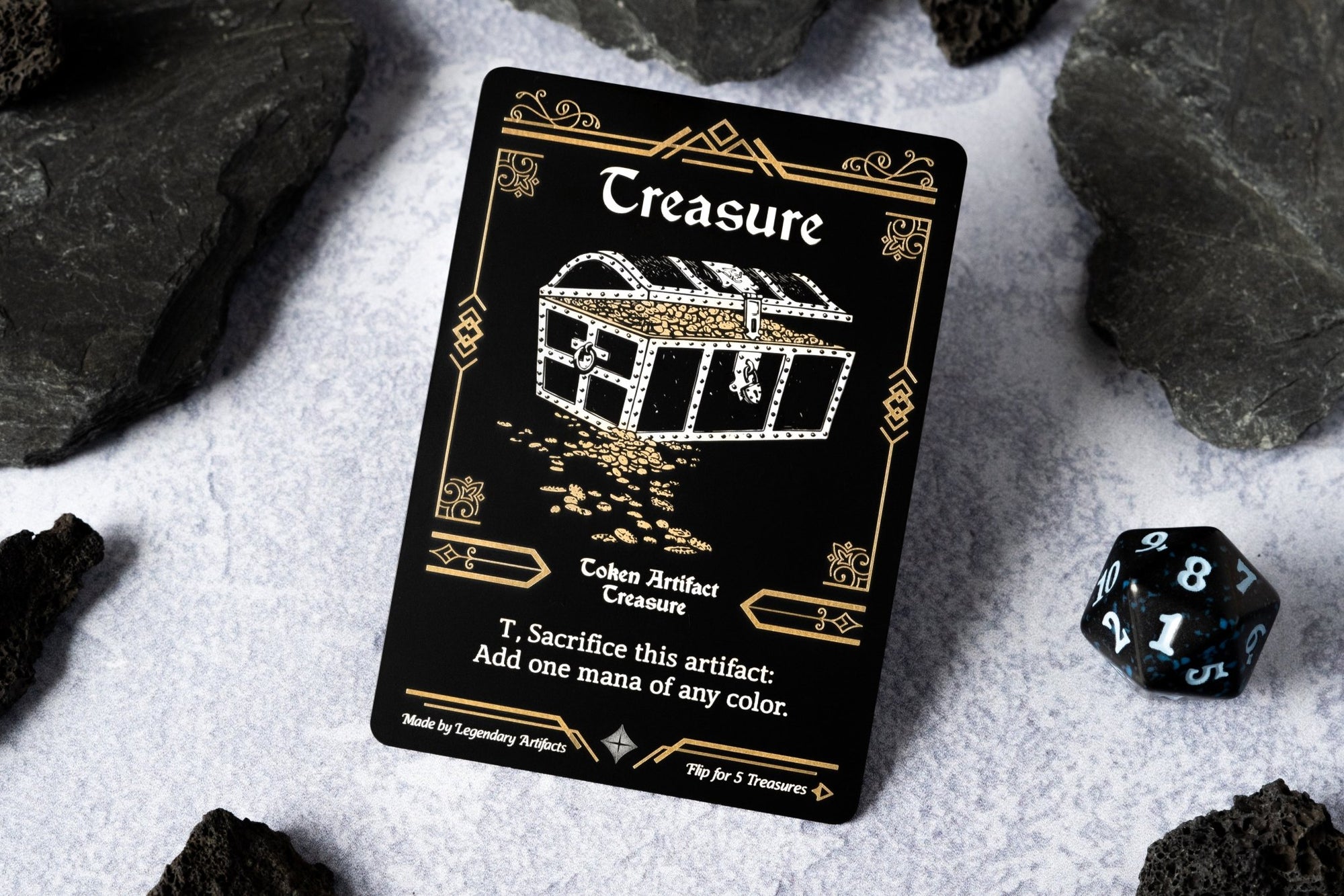 Legendary Artifacts | Stainless Steel MTG Tokens