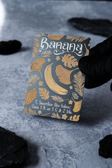 Stainless Steel Banana Token - Metal MTG Tokens | Legendary Artifacts