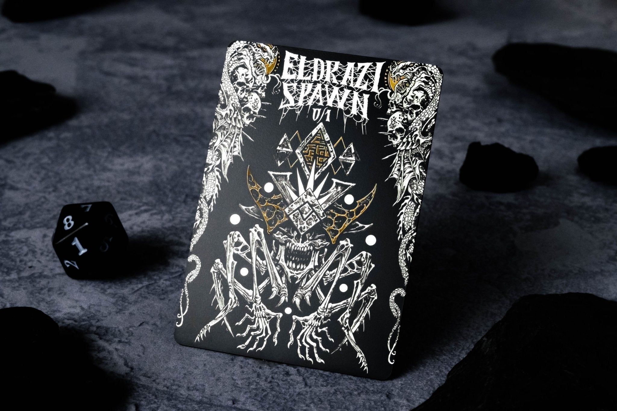 Stainless Steel Eldrazi Spawn Token - Metal MTG Tokens | Legendary ...