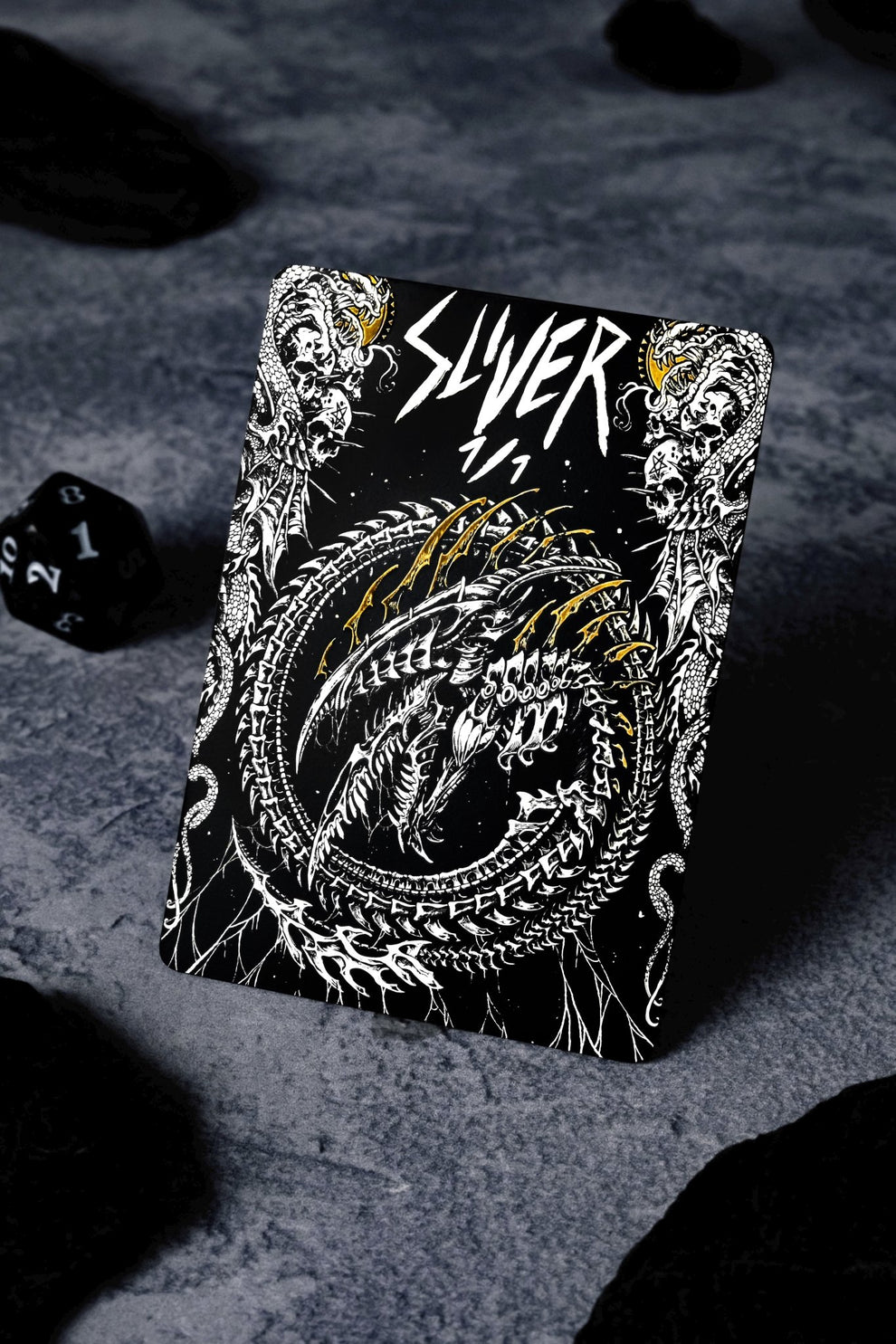 Stainless Steel Sliver Token - Metal MTG Tokens | Legendary Artifacts